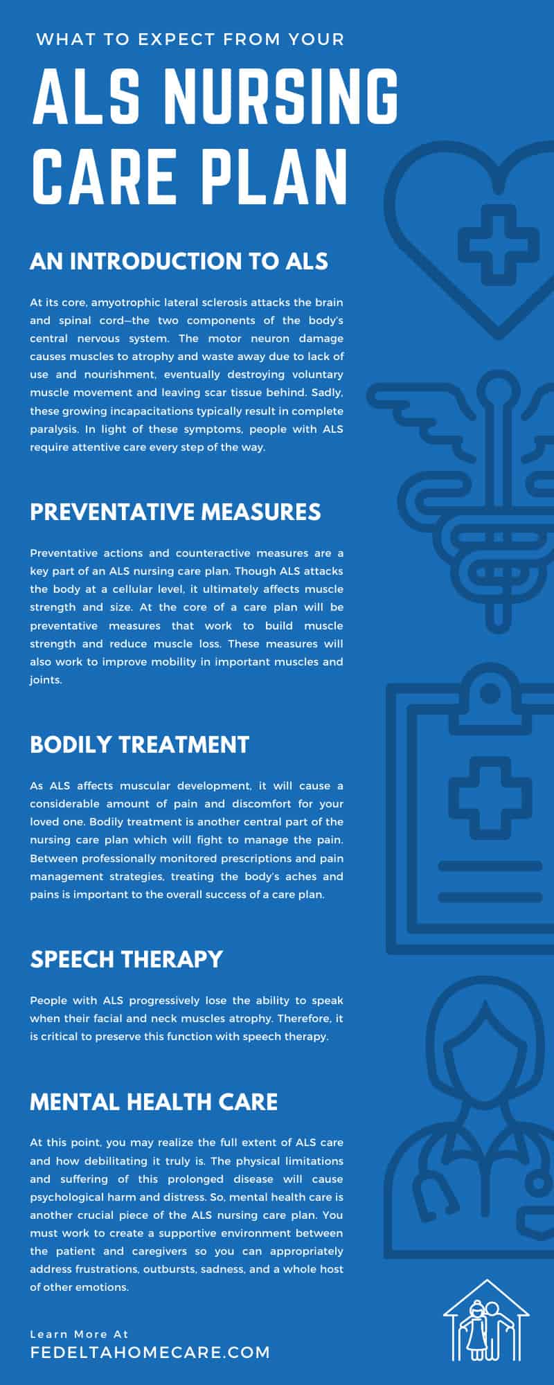 What To Expect From Your ALS Nursing Care Plan | Fedelta Home Care